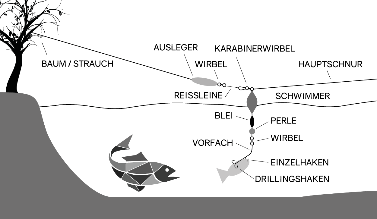 Welsangeln ⇒ Grundlagen, Montagen, Vorgehensweise!